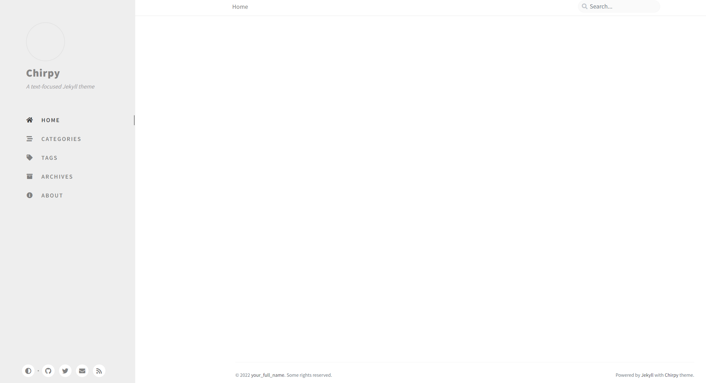 Github Pages 및 Chirpy 테마로 Jekyll Blog 만들기 박대리의 개발일지
